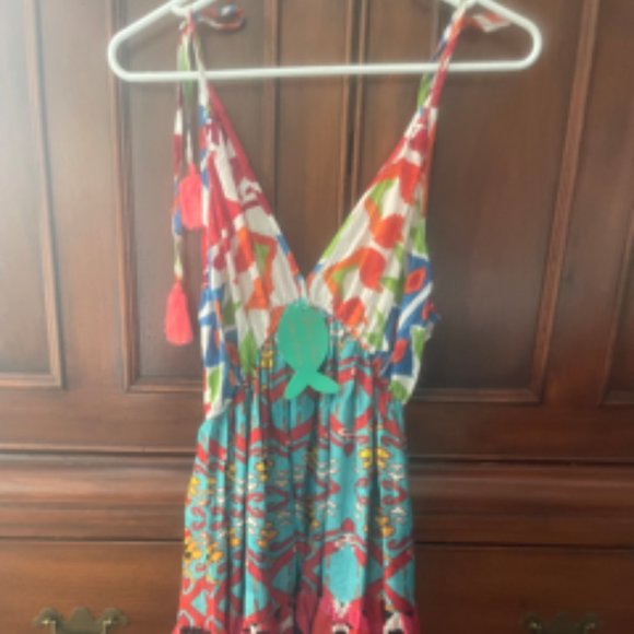 Handmade in Positano, Italy | Dresses | Italian Tassled Colorful ...